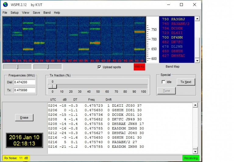 472_rx_wspr – M0TAZ