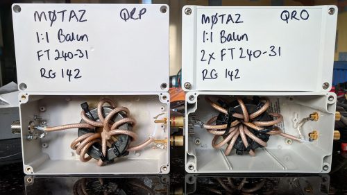 How good is that choke? – M0TAZ