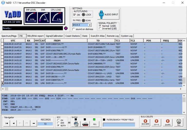 Monitoring (GMDSS) Global Maritime Distress and Safety System – M0TAZ